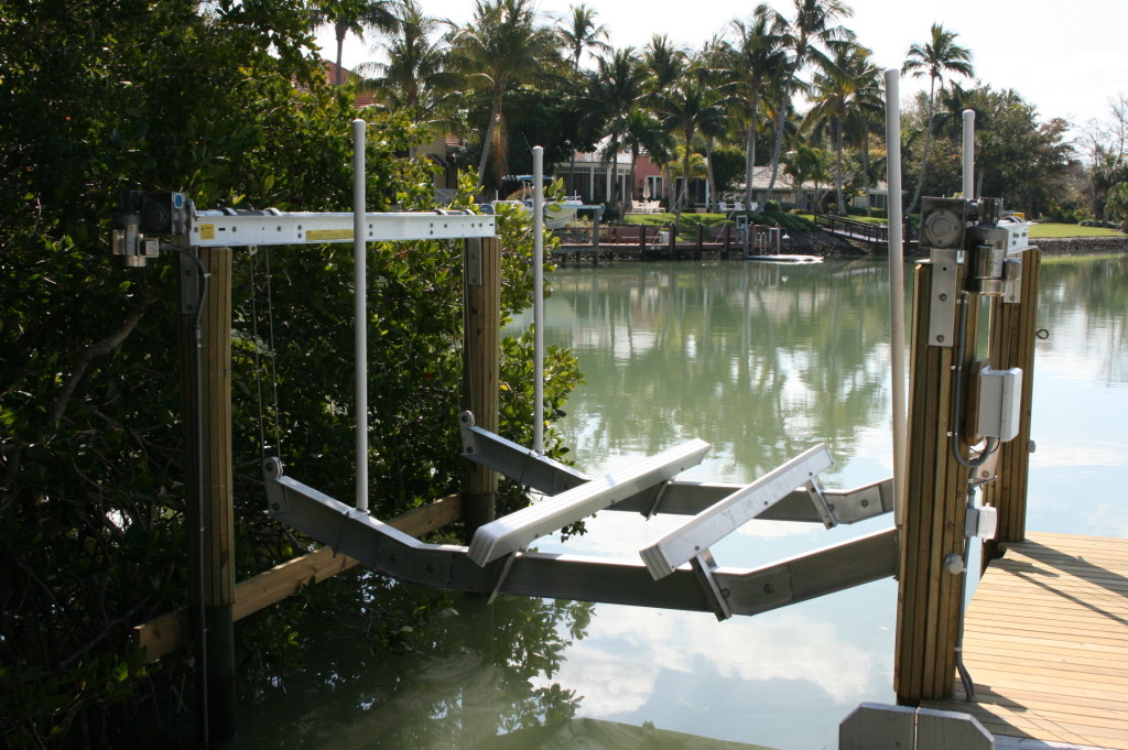 Quality Boatlift @ Garland Marine Construction